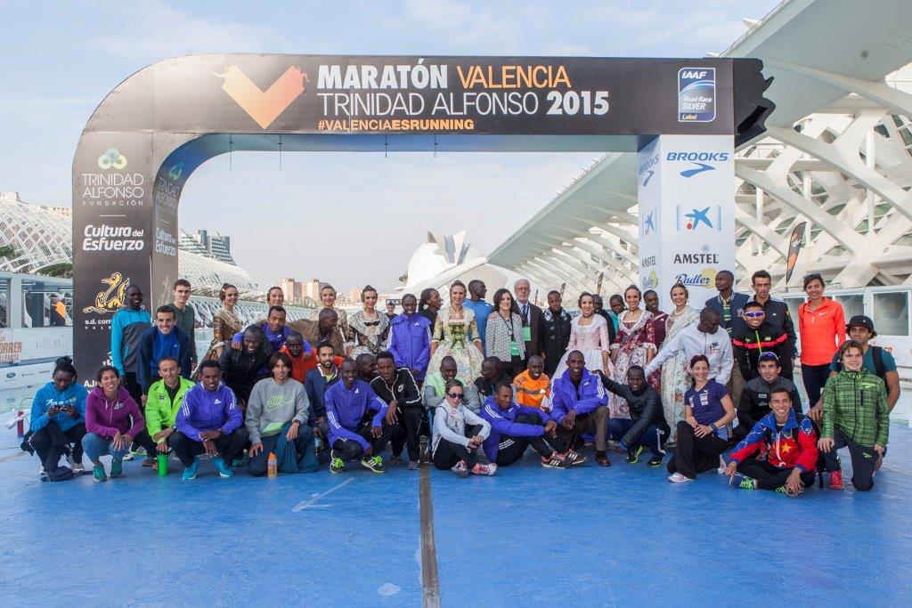 The city and the Valencia Marathon welcomes elite runners