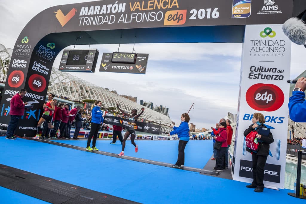 Valencia Marathon celebrates its new Gold Label setting a new women's ...