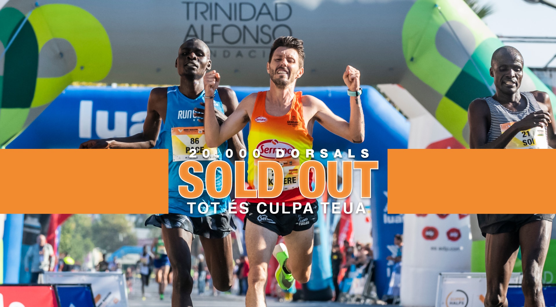 El Medio Maratón Valencia vende los 20.000 dorsales disponibles para 2020